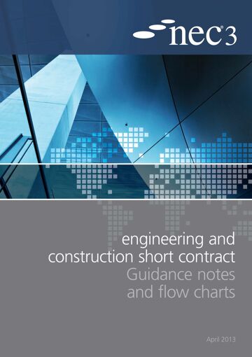 NEC3: Engineering and Construction Short Contract | NEC Products | NEC Contracts
