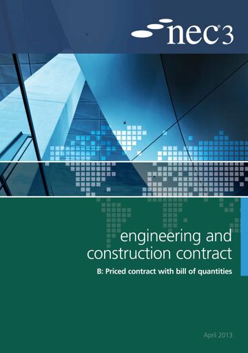 NEC3: Engineering and Construction Contract (ECC) | NEC Products | NEC ...