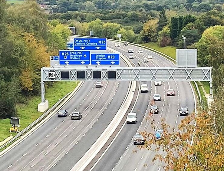 M23 J8-10 Smart Motorway, UK | NEC Projects | NEC Contracts