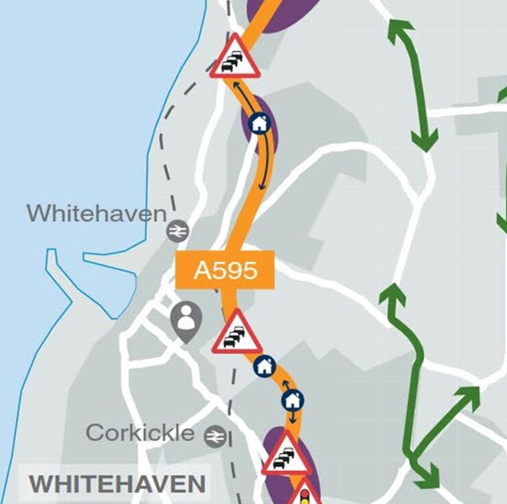 Design options for A595 in Whitehaven, UK | NEC Projects | NEC Contracts
